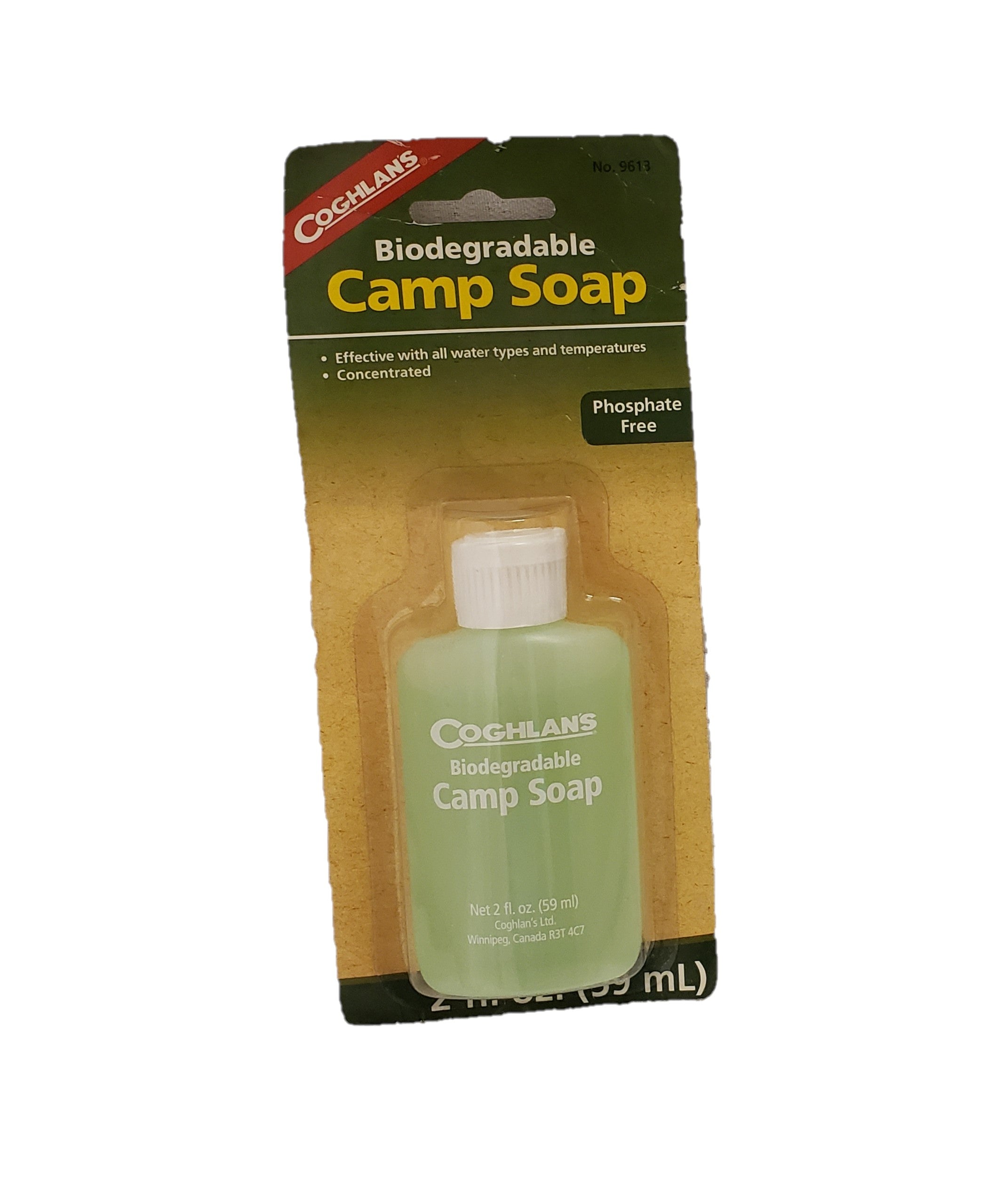 Coghlan's Biodegradable Concentrated Camp Soap 2 oz Bottle - Phosphate ...