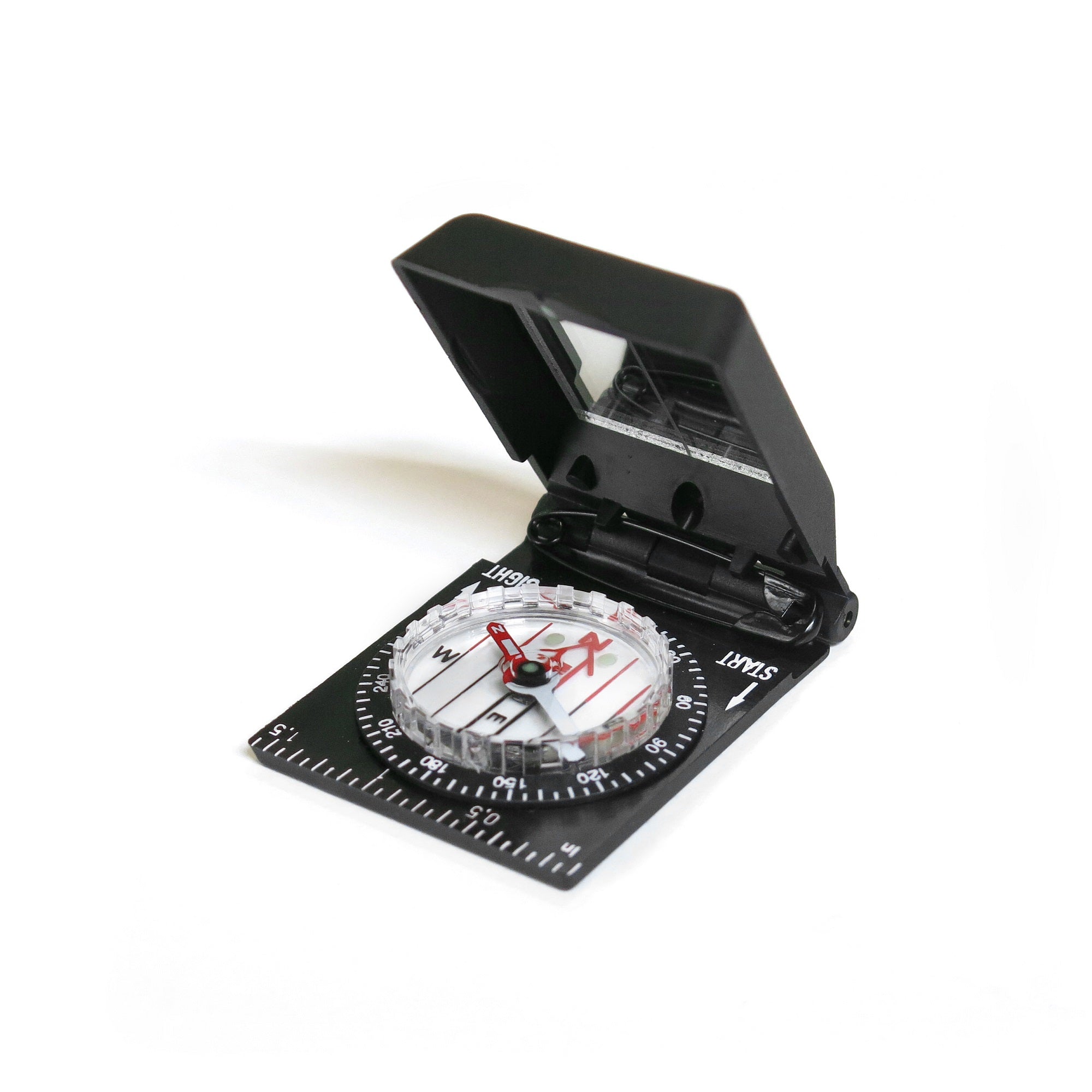 Silva Mini Liquid-Filled Compass w/Scale Lanyard & Mirror Sighting Sys ...